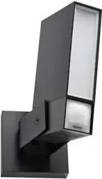 Netatmo NOF černá / Venkovní nástěnné svítidlo / LED / senzor pohybu /