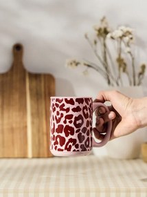Sinsay - Keramický hrnek s leopardím vzorem - vícebarevná