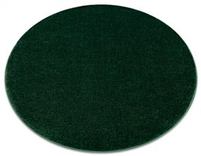 Dywany Luszczow Kusový koberec kulatý SOFTY Jednobarevný, forest zelená Rozměr koberce: 120 cm KRUH