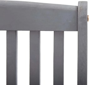 Skládací židle 2 ks s polštáři z masivního akáciového dřeva 3064498