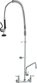 Komerční baterie s oplachovacím rozprašovačem, 119,4 cm výška, 20,3 cm střed, 30,5 cm