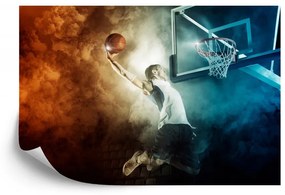 Fototapeta Basketbalový Hráč Udělal Dunk Hladký vinyl 312x219