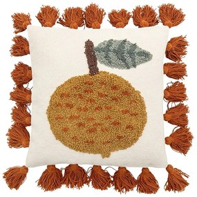 Bloomingville Dětský polštář AGNES 40 x 40 cm, oranžový