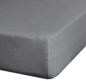 JERSEY PROSTĚRADLO JERS4 180X200 CM, VÝŠKA 30 CM ŠEDÉ
