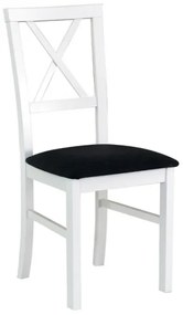Drewmix jídelní židle MILANO 4 dřevo: bílá, potahový materiál: látka s doplatkem