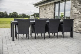 Noela Zahradní jídelní set Grande Pasto + 8x ratanové křeslo Bali