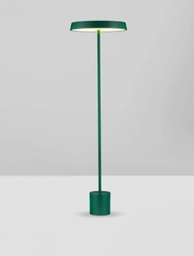 Zelená kovová LED stojací lampa (výška 136 cm) Vetro – Nova Luce