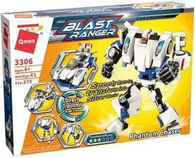 Qman Blast Ranger 3306 Phantom Chaser / Stavebnice / 275 dílků / od 6