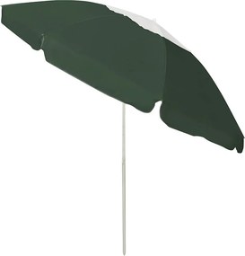 Plážový slunečník zelený 240 cm 314713