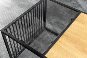 Konferenční stolek Architecture 100cm vzhled divokého dubu/ 43002