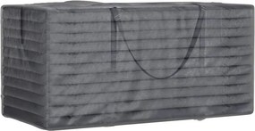 Úložný vak na zahradní podušky černý 150x75x75 cm polyethylen 319346
