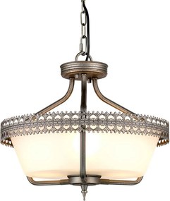 Elstead CROWN retro svítidlo 44 cm rezavý kov 3xE27