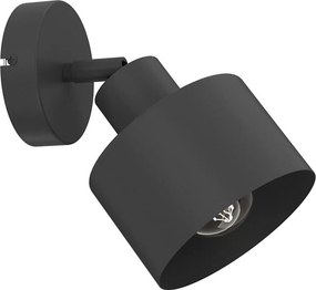 Nástěnné bodové svítidlo PARKLA 1xE27/15W/230V černá