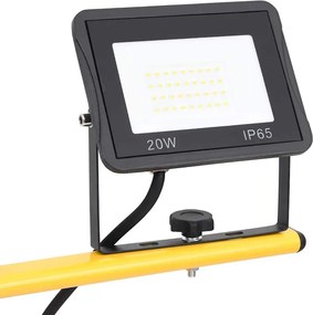 LED reflektor se stojanem 2 x 20 W teplé bílé světlo 149654