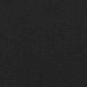2místná rozkládací pohovka se 2 polštáři černá textil - Default Title