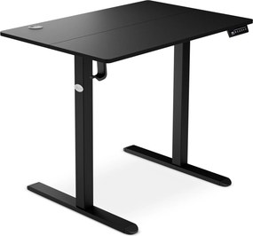 Elektrický psací stůl 88 x 60 cm Barga - černý
