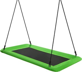 Costway Houpačka na strom hnízdo houpačka 100-180 cm nastavitelné lano vnitřní