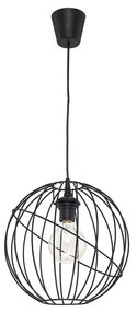 TK Lighting | Lustr na lanku ORBITA BLACK 1xE27/60W/230V | TK1626