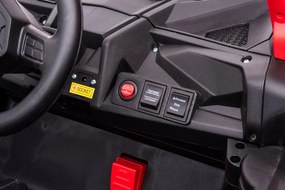LEAN CARS Elektrické auto na baterie YSA036 červené 4x4