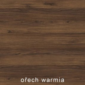 Rozkládací polohovací konferenční stolek HOGO 3v1 | 120-157x62,5-74,5x67 cm | síla horní desky 32 mm | ořech/černé nohy