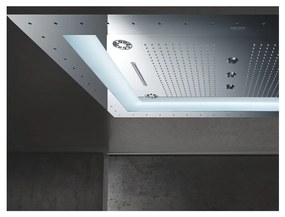 Grohe Rainshower F-Series 40 &quot;AquaSymphony - Stropní sprcha 6+ proudů s osvětlením, chrom 26373001