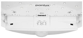 PANLUX OLGA S LED přisazené stropní a nástěnné kruhové svítidlo se senzorem 15W, bílá