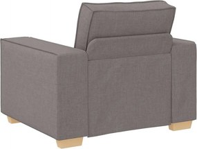 Pohovka 3 ks Taupe Lněná směs 3324615