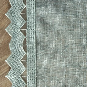 DEKORAČNÍ UBRUS 35X180 CM MÁTOVÝ
