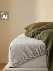 Sinsay - Napínací prostěradlo s gumičkou - šedá