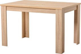 XXXLutz VÝSUVNÝ STŮL, Sonoma dub, 120-153/75/80 cm Carryhome - 000834002604