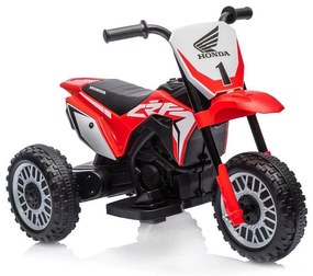 Elektrická motorka Baby Mix Honda CRF 450R červená
