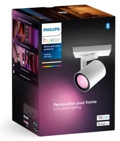 Philips - RGBW LED Stmívatelné bodové svítidlo Hue ARGENTA 1xGU10/4,2W/230V