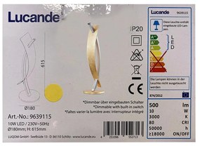 Lucande Lucande - Stmívatelná LED stolní lampa MARIJA LED/10W/230V LW0231