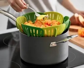 Joseph Joseph skládací pařáček Bloom™ zelená / plast