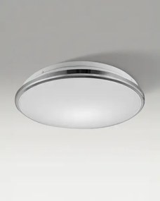 LED stropní svítidlo Junona 28 4000K chrom