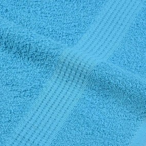 Ručníky FROGN 10 ks tyrkysové 100x200 cm 360 g/m² 136988