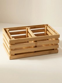 Sinsay - Úložné boxy 3 ks - béžová
