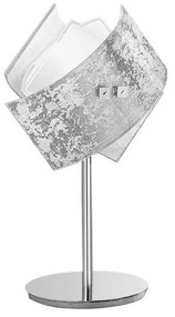 Gea Luce | Gea Luce CAMILLA L P arg - Stolní lampa CAMILLA 1xE14/42W/230V stříbrná | FX0205