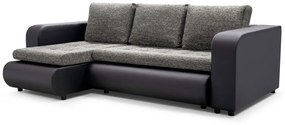 Casarredo - Komfort nábytek Rohová sedací souprava PETRONELI rozkládací s úložným prostorem, Soft 11/Lawa 5