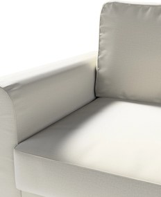 Potah na pohovku IKEA Backabro,  3-místná, rozkládací barva šedá látka sametová