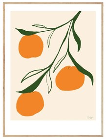 THE POSTER CLUB Plakát Orange, Anna Mörner, 30 x 40