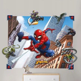 Nástěnná Dekorace 3D Fototapeta Spider-Man Marvel