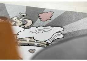 koberec PETIT JEDNOROŽEC, šedý velikost 200x290 cm | krásné koberce cz
