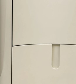 Noční stolek Vena 52 cm krémový