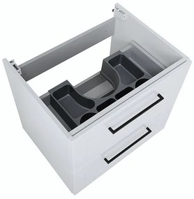 BPS-koupelny Koupelnová skříňka s keramickým umyvadlem Step W 60