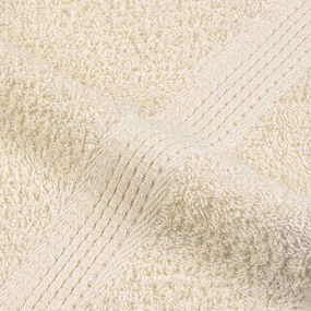 Ručníky pro hosty FROGN 10 ks krémové 30x50 cm 360 g/m² 136997