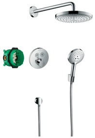 Hansgrohe Raindance Select S - Sprchový systém pod omítku s termostatem ShowerSelect S, chrom 27297000