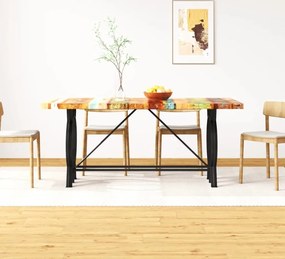vidaXL Jídelní stůl masivní recyklované dřevo 180 cm [244801] Barva: Vícebarevný