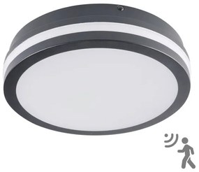 Brilagi - LED Venkovní svítidlo se senzorem BENE LED/18W/230V pr. 22 cm IP54