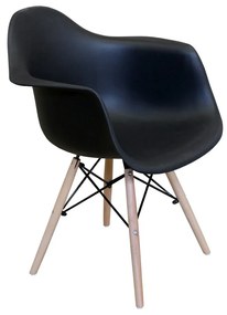 IDEA Jídelní židle DUO černá